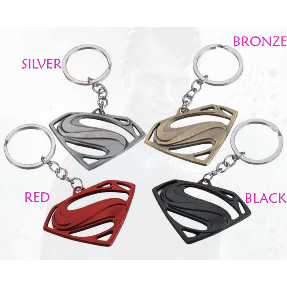 Superman Logo Keychain (Type 1) | Shopee Malaysia