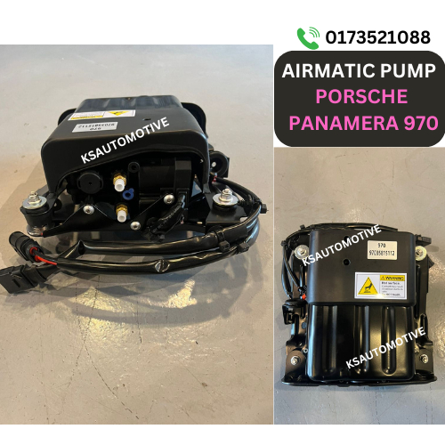 AIRMATIC PUMP / AIR SUSPENSION COMPRESSOR PORSCHE PANAMERA 970 | Shopee ...