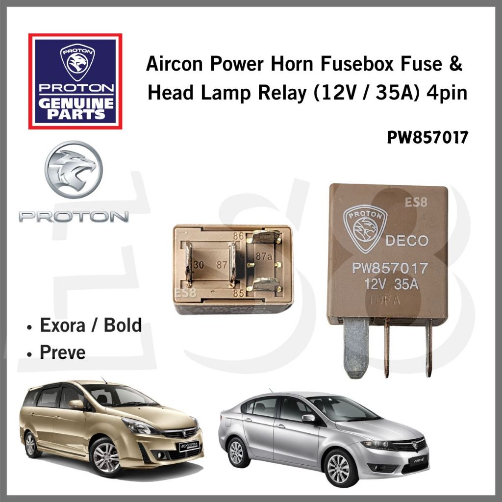PW857017 Proton Exora Bold Preve Aircon Power Horn Fusebox Fuse & Head ...