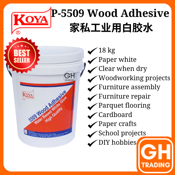 KOYA P-5509 18kg Gam Wallpaper Dinding Kuat Glue Gam Kayu Paling Kuat ...