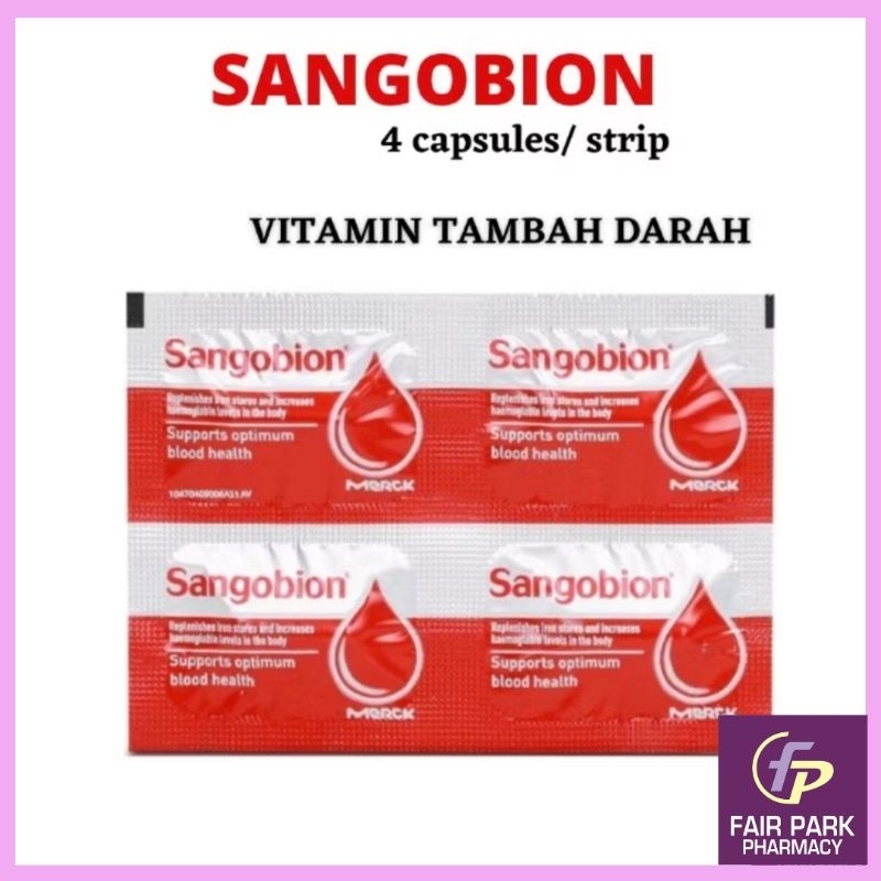 FPpharmacy Sangobion Complete Iron Supplement Capsules 1 strip (4 ...