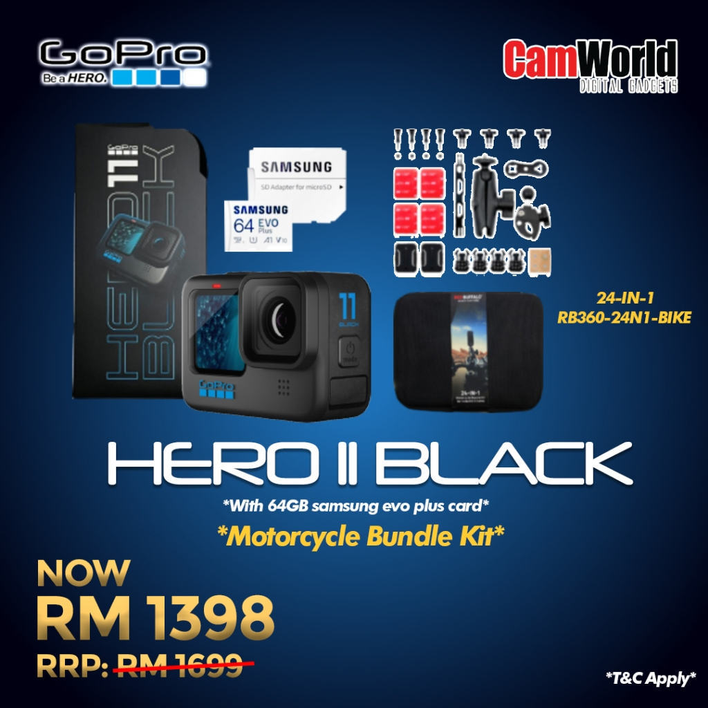 Gopro Hero 11 Black ( GOPRO MALAYSIA ) | Shopee Malaysia
