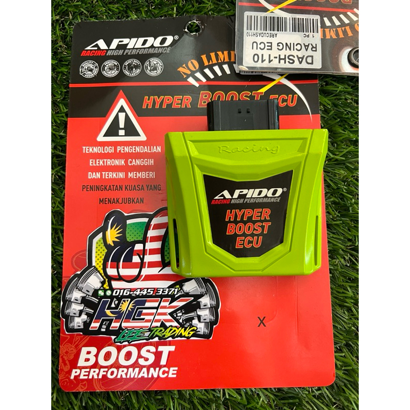 HONDA DASH110 K07 RACING ECU/APIDO HYPER BOOST ECU DASH110/ECU NO CUT ...