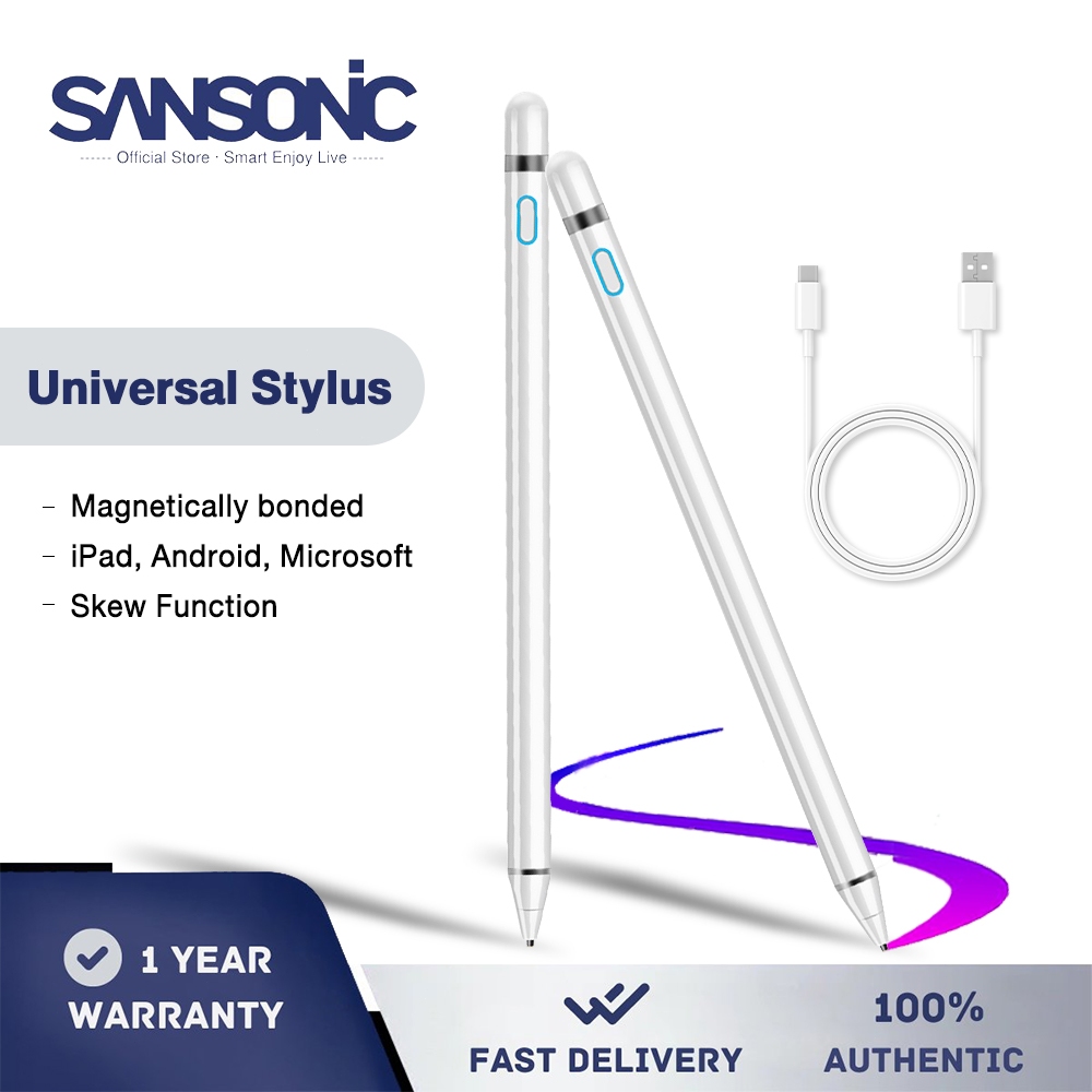 SANSONIC Universal Stylus Pencil Tablet Stylus Pen Touch Pen compatible ...