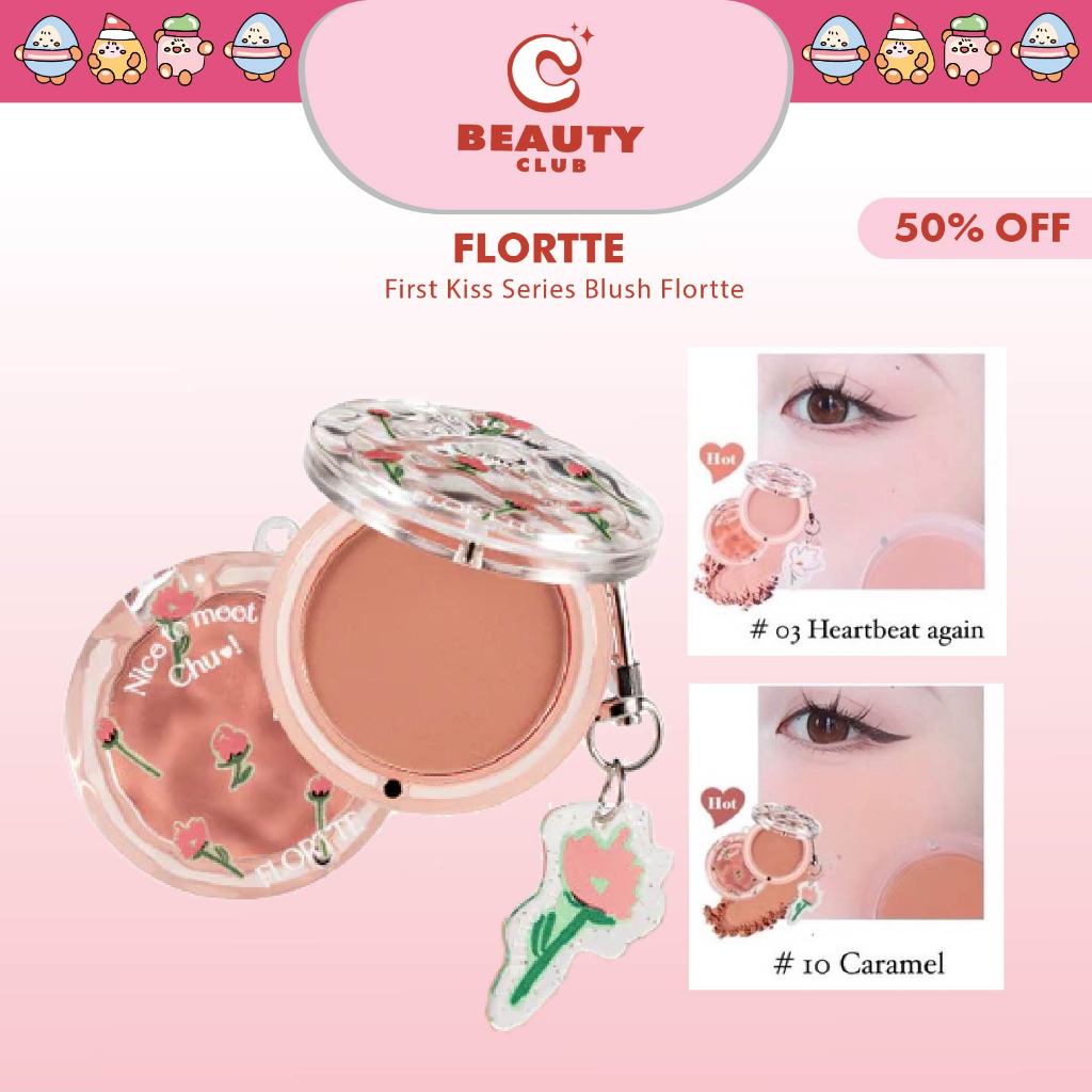FLORTTE First Kiss Series Blush Flortte 初恋惹系列单色腮红 | Shopee Malaysia