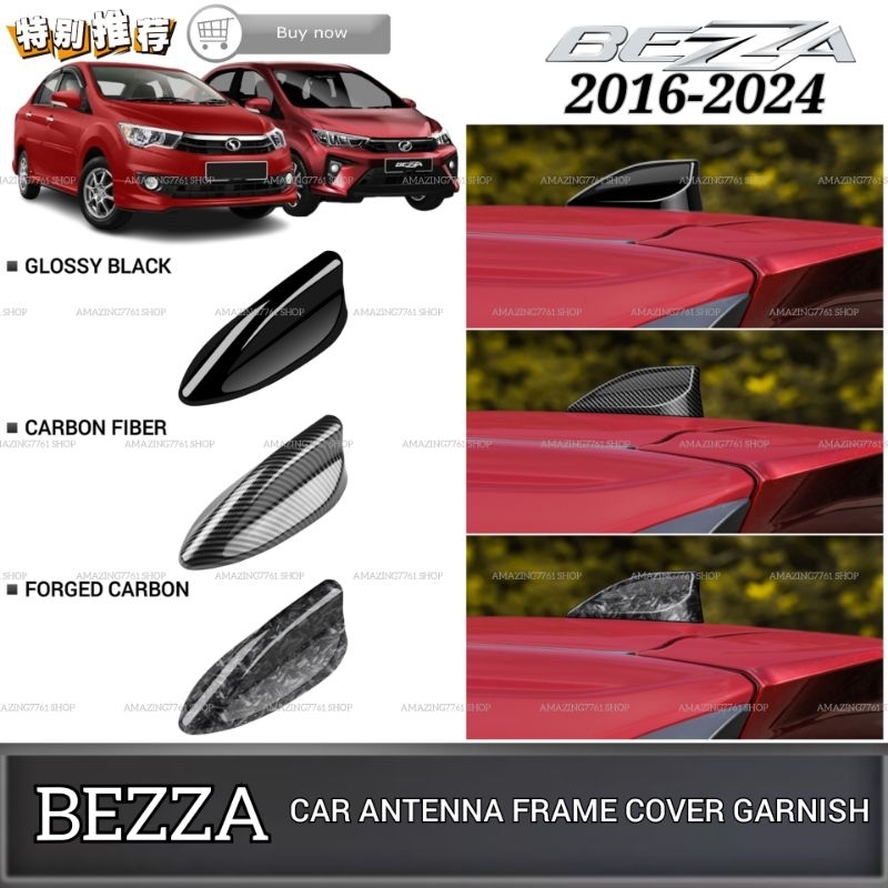 AMAZING PERODUA BEZZA 2016-2024 CAR SHARK FIN AUDIO RADIO ANTENNA FRAME ...