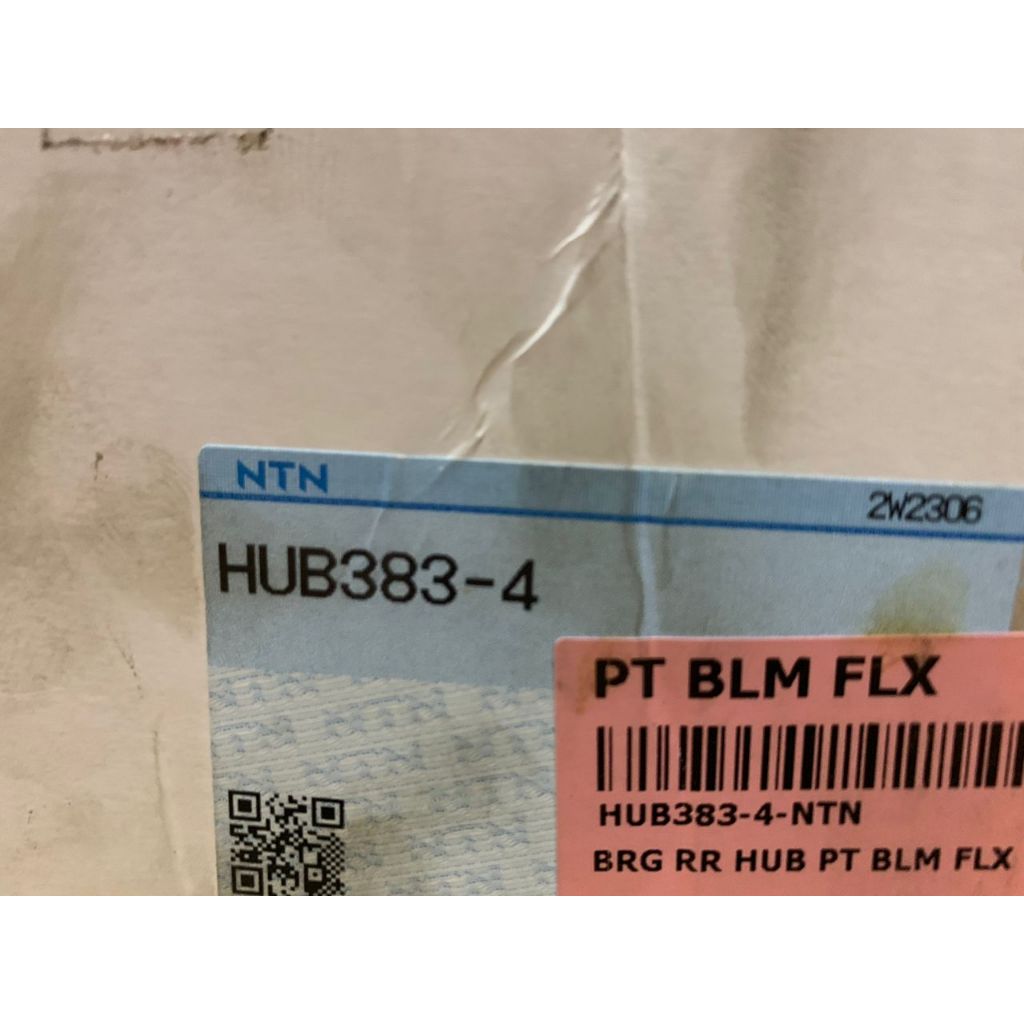 PROTON SAGA BLM FLX REAR WHEEL BEARING HUB NTN (HUB383-4-NTN) | Shopee ...