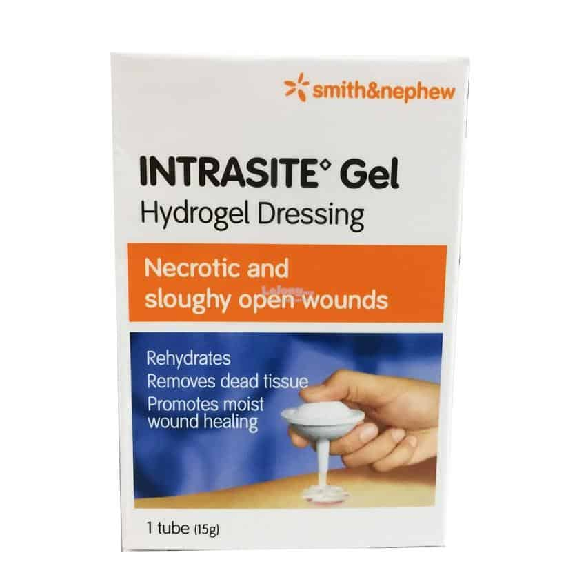 Smith&Nephew INTRASITE GEL HYDROGEL WOUND DRESSING 15G 1'S | Shopee ...