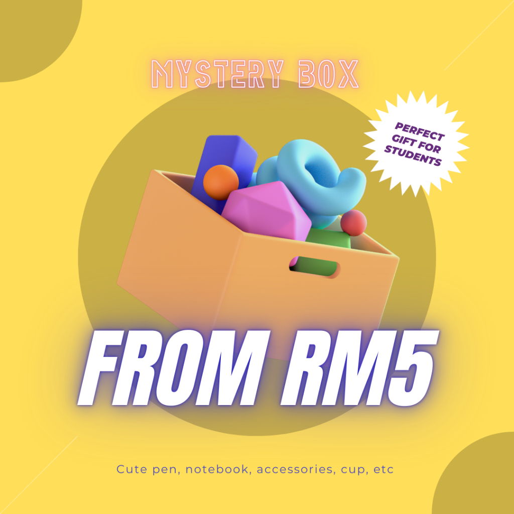 Mystery box for students *Random item* | Shopee Malaysia