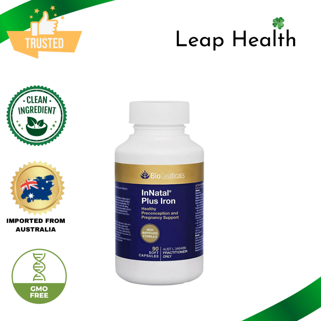 BioCeuticals InNatal Plus Iron | Healthy Preconception and Pregnancy ...