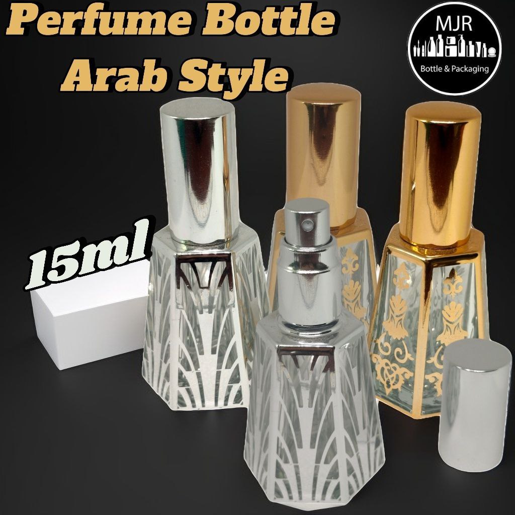 perfume bottle Arab Style botol minyak wangi botol perfume kosong 15ml ...