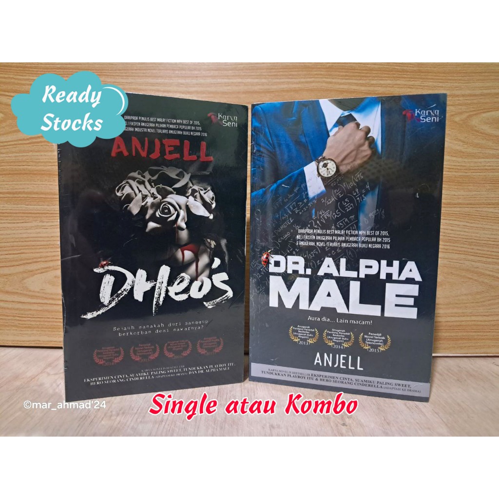 NOVEL MELAYU DHEO'S DR ALPHA MALE ANJELL (BACA DETAILS) | Shopee Malaysia