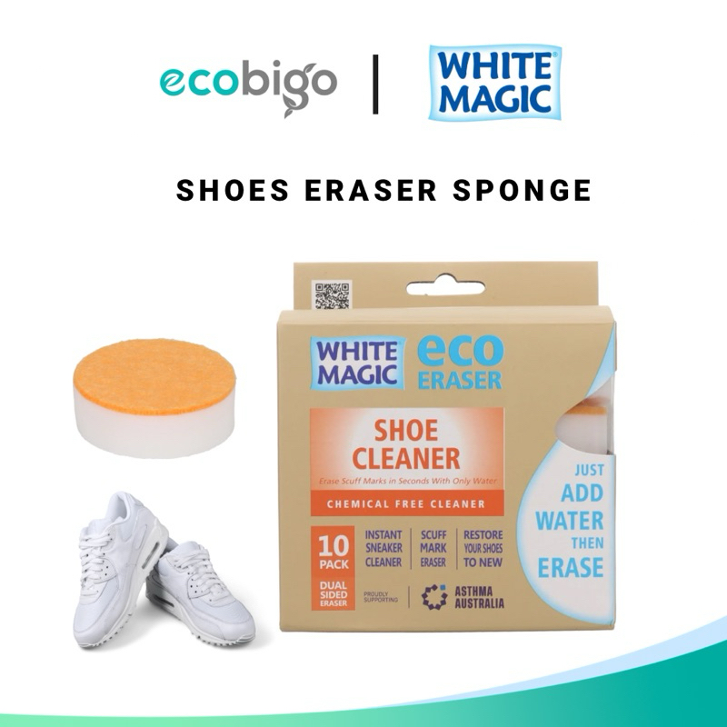 White Magic Eco Shoe Cleaner (10 Pack) / Effective Shoes Eraser / Just ...