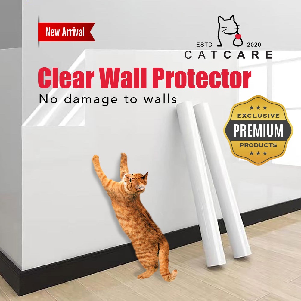 Clear Wall Protector, Electrostatic Wall Protective Film, Transparent ...
