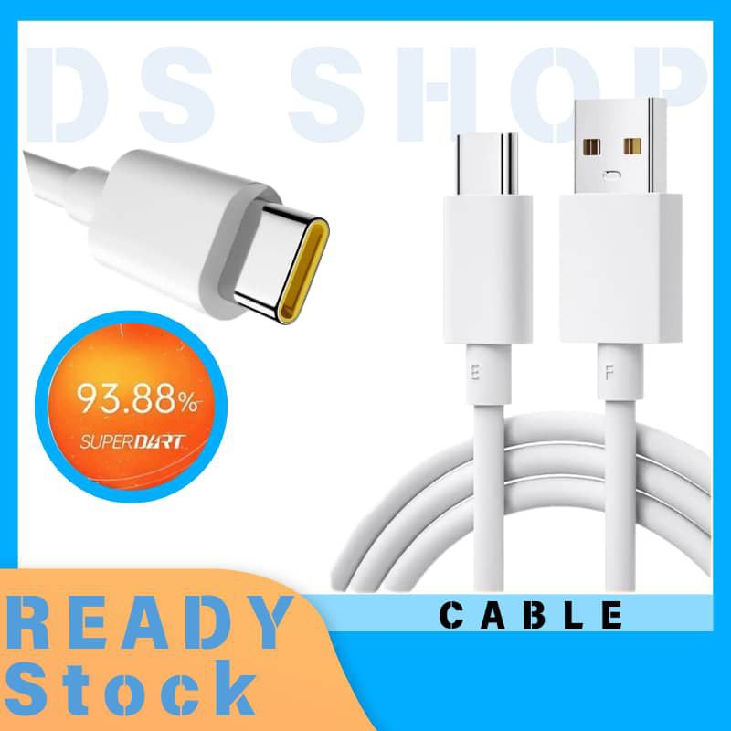 6A For Oppo&Realme SuperDart Vooc Fast Charging USB Cable Micro/ Type_C Flash Charge | Shopee ...