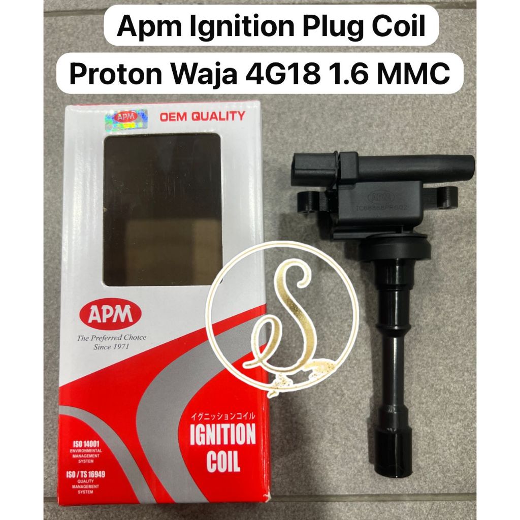 (100% ORIGINAL) APM PROTON WAJA IGNITION PLUG COIL IC68868PRO02 ...