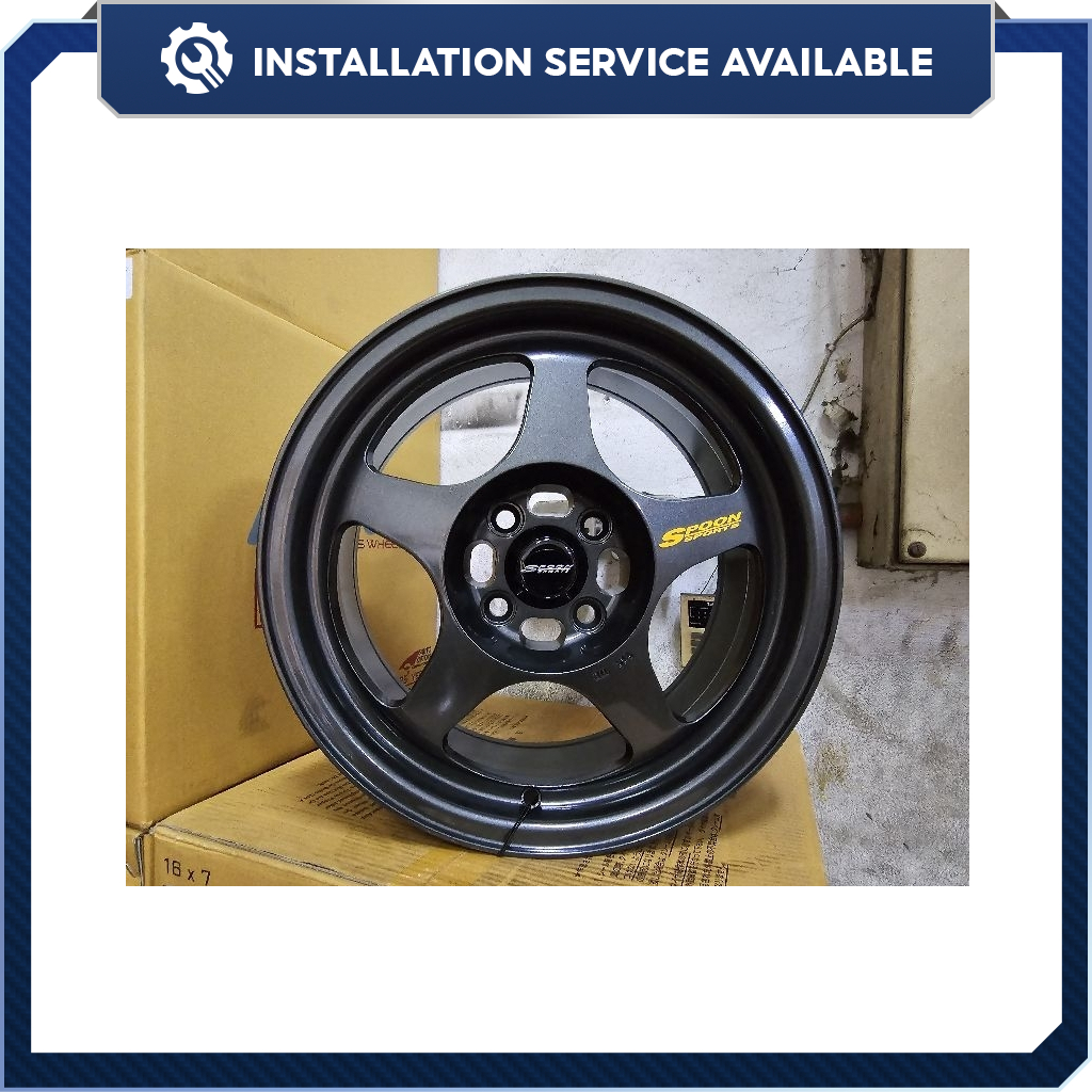 [Installation Provided] Sport Rim SPOON 15 inch 7 jj Thailand Flow ...