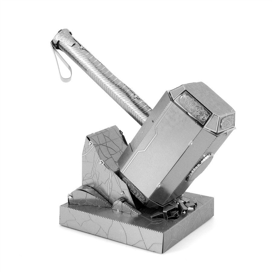 3D Fascinations Metal Earth Puzzle Thor Hammer Mjolnir - DIY 3D Model ...