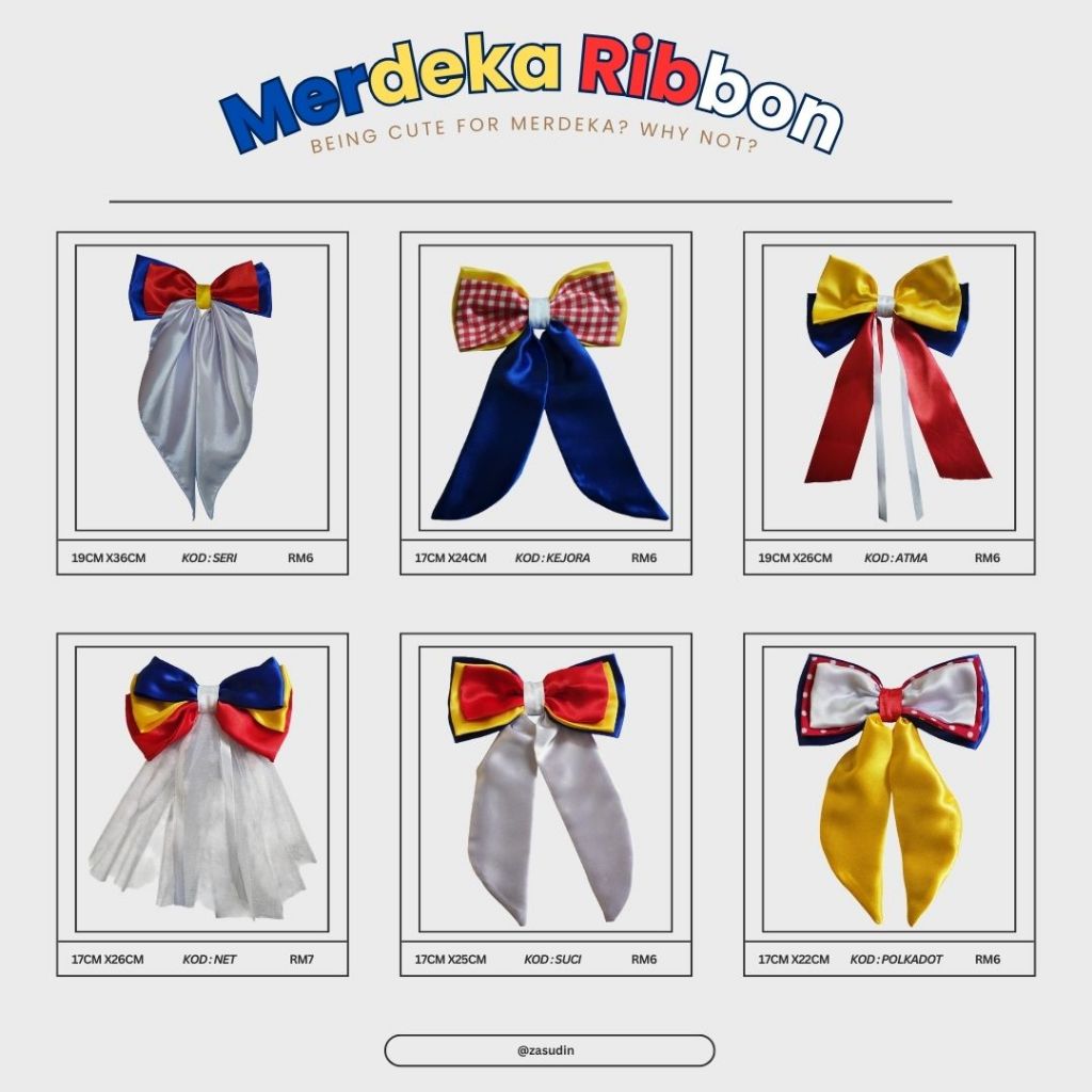 Ribbon Merdeka Part1 | Shopee Malaysia