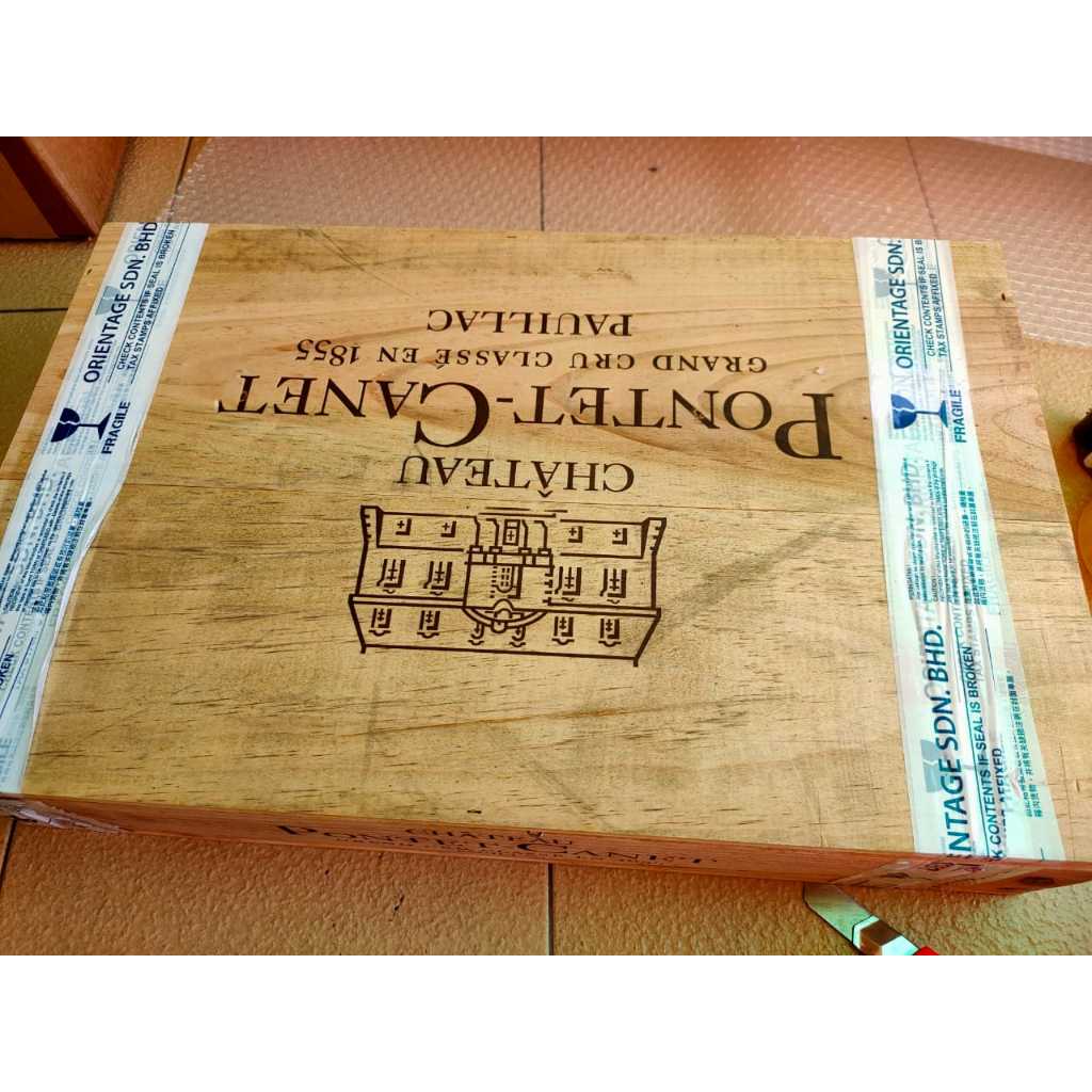 WOODEN WINE BOX (EMPTY) | Shopee Malaysia