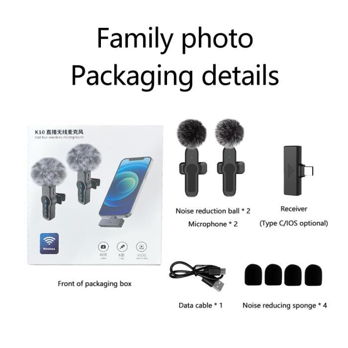SUNGPO K10 LIVE WIRELESS MICROPHONE :FREQUENCY RANGE:2.4G,SUPPORTED ...