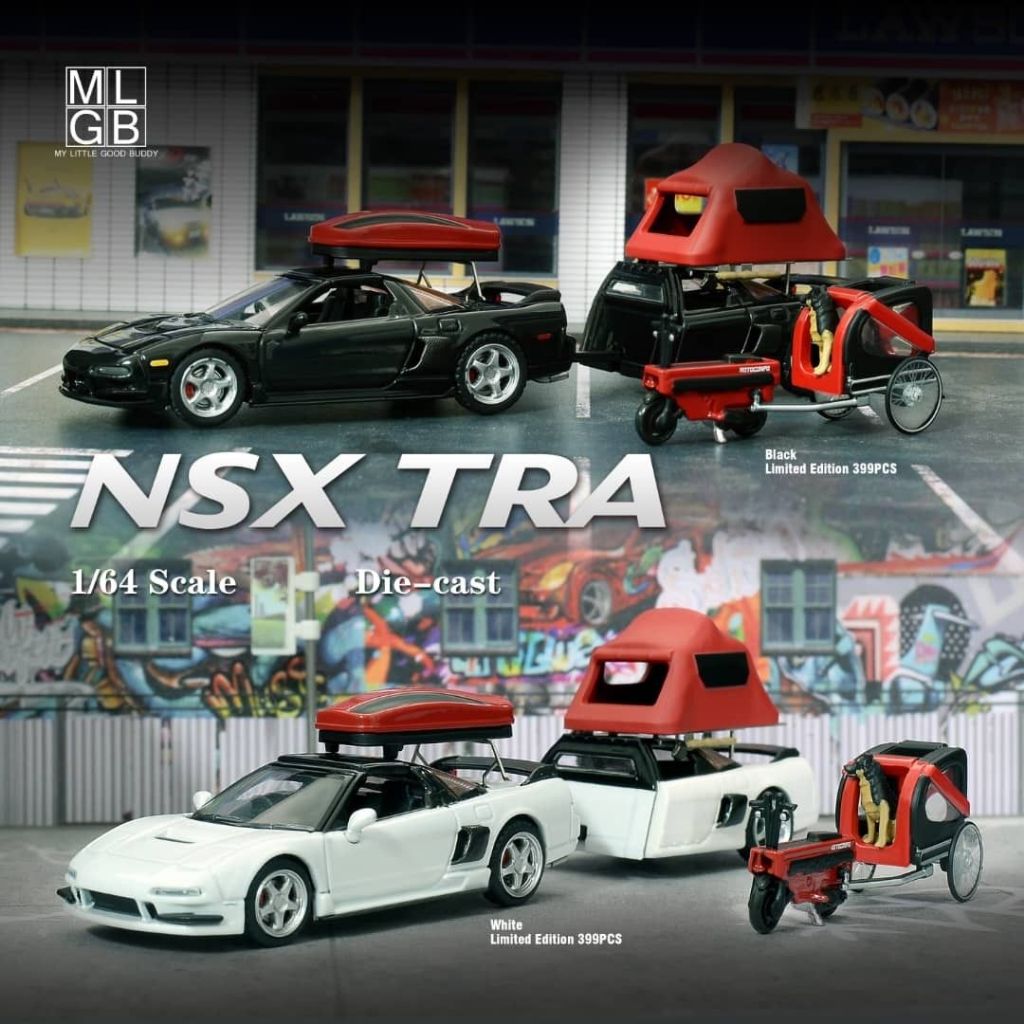 MLGB 1/64 HONDA NSX NA1 NSXTRA WHITE FULL SET | Shopee Malaysia