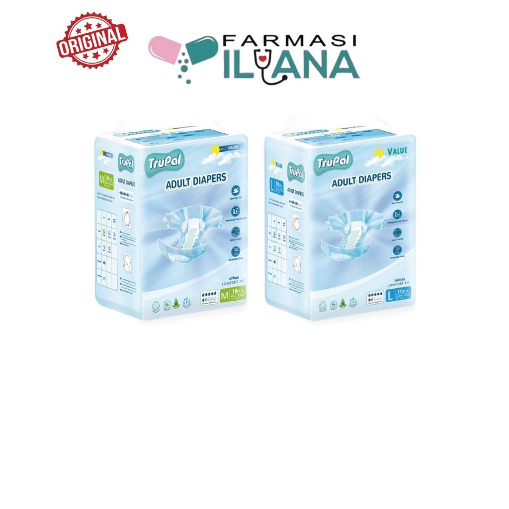 TRUPAL ADULT DIAPERS VALUE (M,L) | Shopee Malaysia