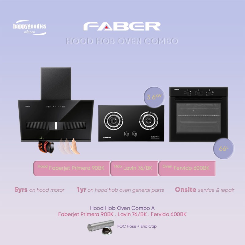 Faber Hood Hob Oven Combo | Shopee Malaysia