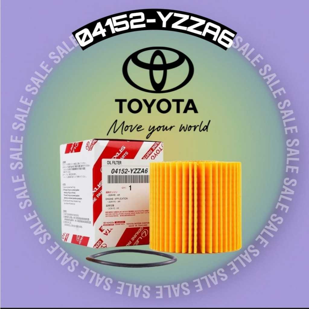 Original Toyota Oil Filter Kit(04152-YZZA6) for Altis | Shopee Malaysia