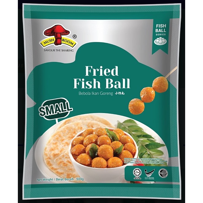 MUSHROOM FRIED FISH BALL-S-(500G) | Shopee Malaysia
