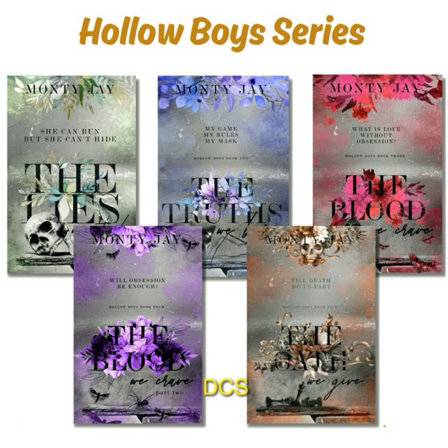 Monty Jay, The Hollow Boys 5 books series, The Lies, The Truths, The ...
