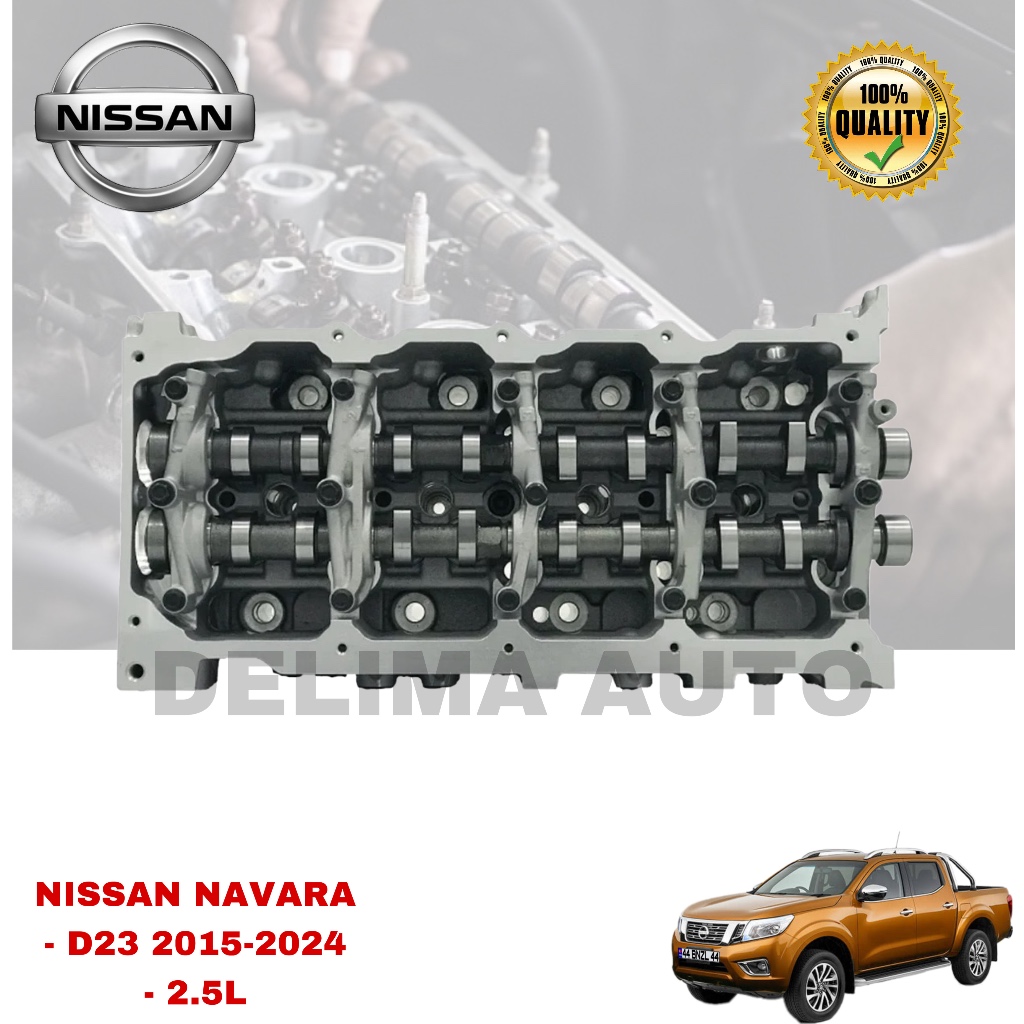 Nissan NAVARA d23 NP300 2.5L Cylinder Head COMPLETE | Shopee Malaysia
