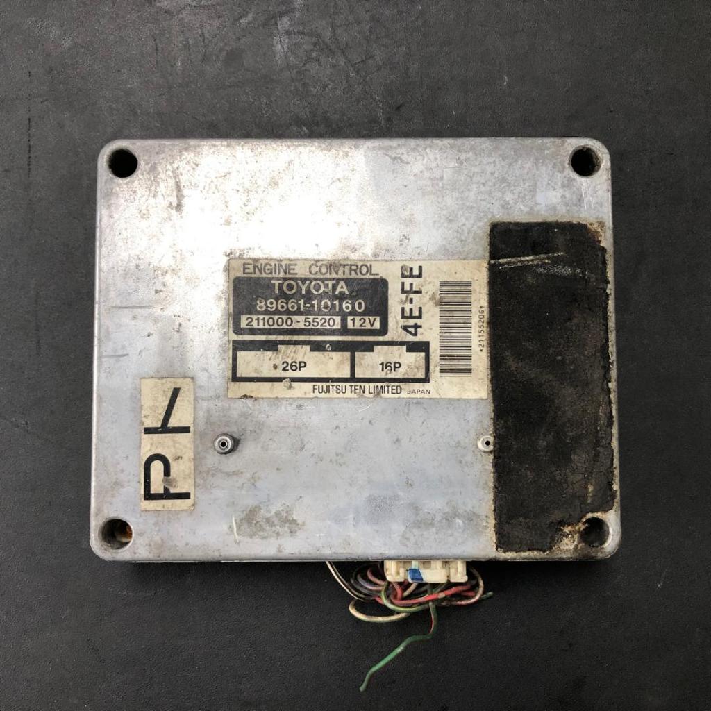 TOYOTA STARLET EP90 Engine Control Unit ECU 4E-FE 89661-10160 Used ...