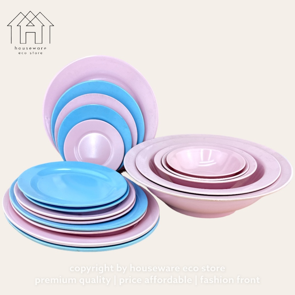 Plastic Plate Bowl | White Bone Dish Imitation | Dish Disc | Food Plate ...
