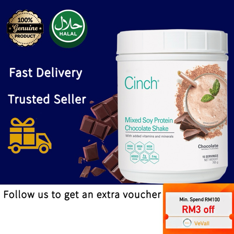 Shaklee Shak Lee Life Cinch Mixed Soy Protein Chocolate/ Caffe Latte ...