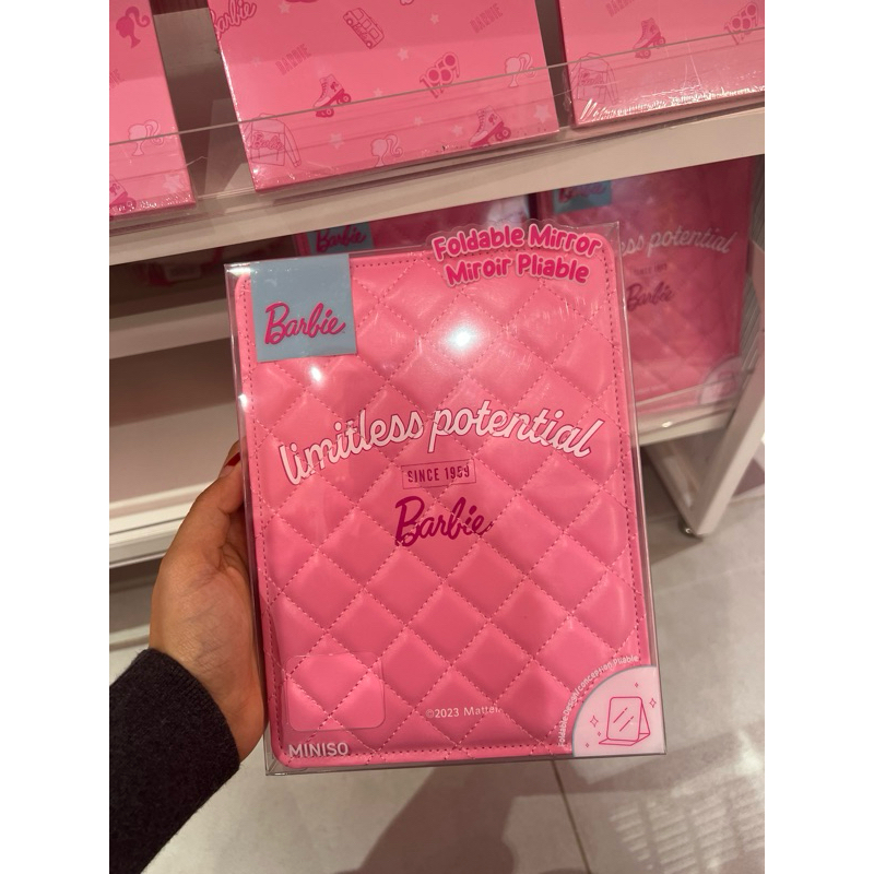Barbie Foldable Mirror / Cermin Barbie / Barbie Miniso | Shopee Malaysia
