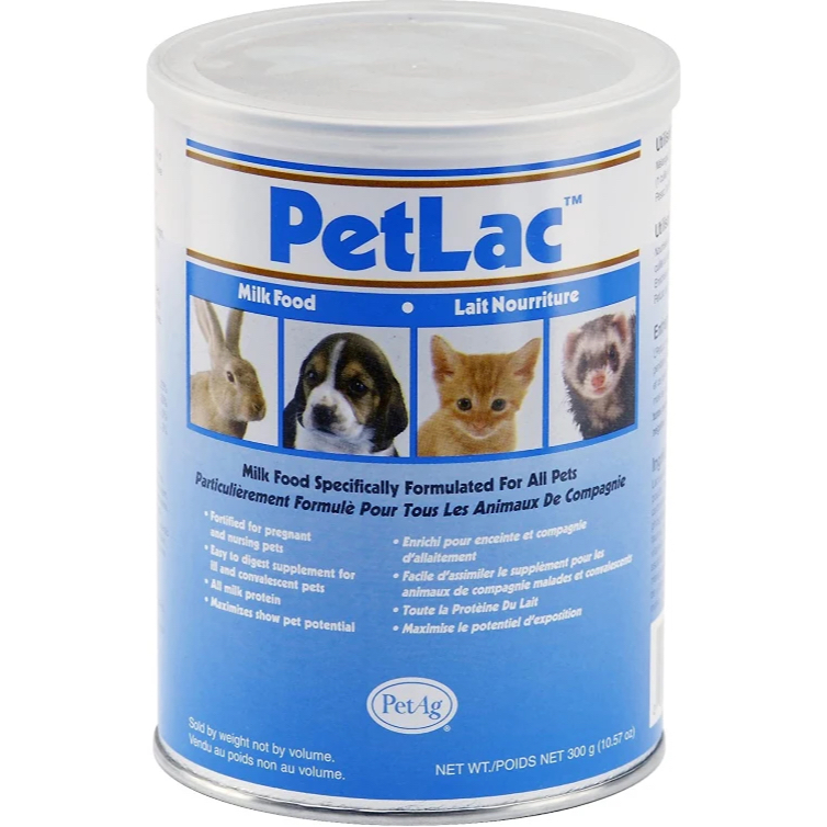 PetAg PETLAC Milk Replacer Powder for Kittens,Puppies and Pets (300g ...