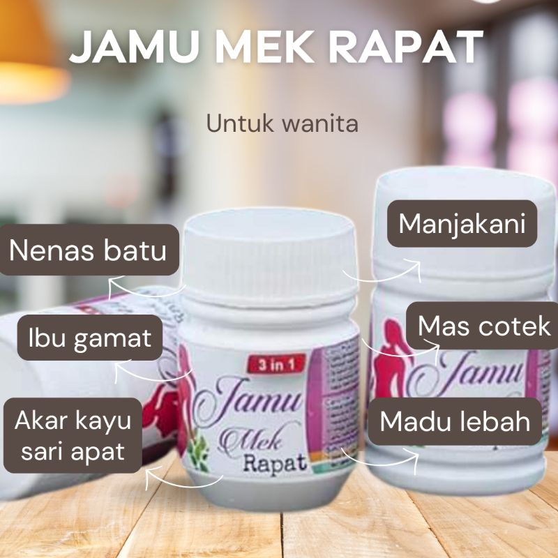 jamu/Jamu wanita/ jamu mek rapat/ jamu kecantikan/ pil jamu/pil herba ...
