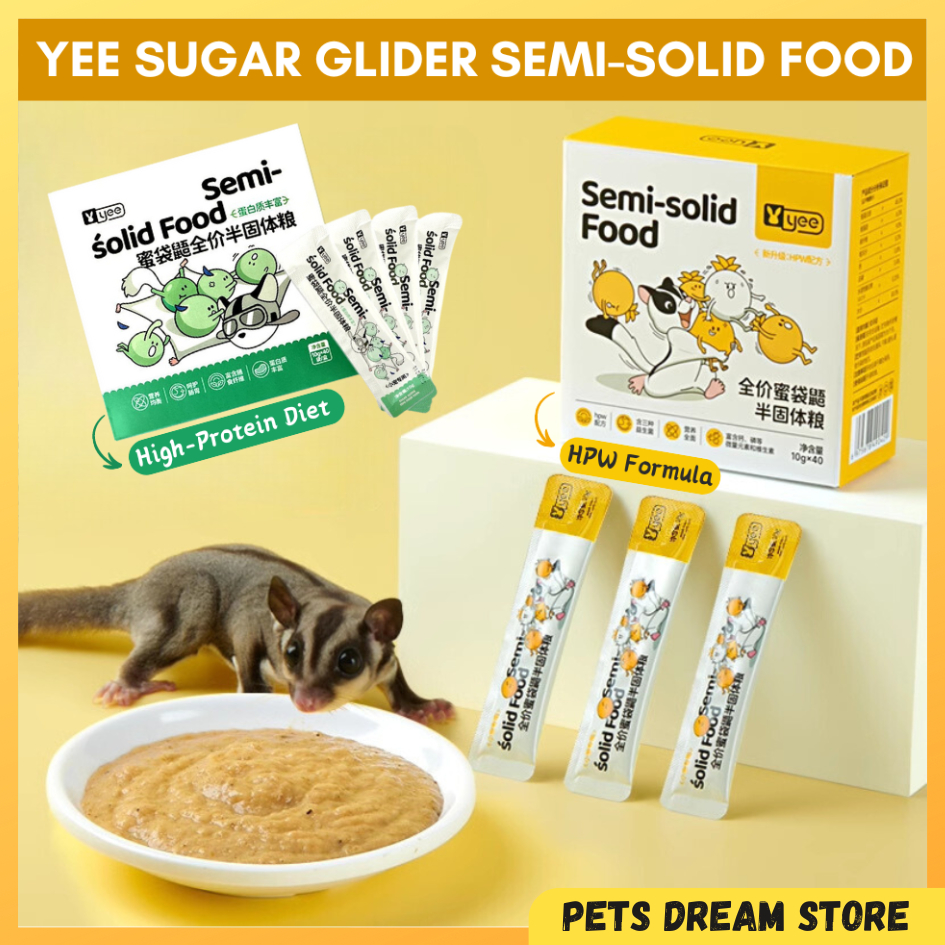 YEE Sugar Glider Semi Solid Food Sugar glider complete nutrition food ...