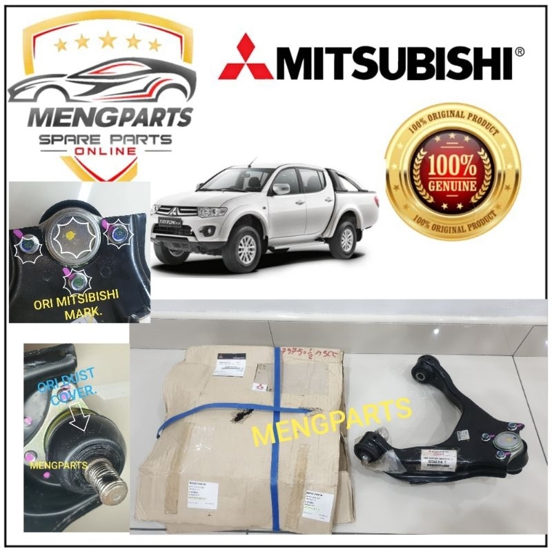 ORIGINAL MITSUBISHI TRITON KB4T 4WD 2005Y-2015Y FRONT UPPER ARM WITH ...