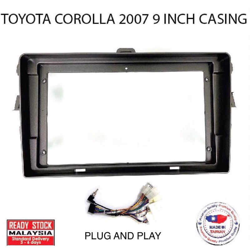 Toyota Corolla Altis 2007 9 Inch Android Player Casing | Shopee Malaysia