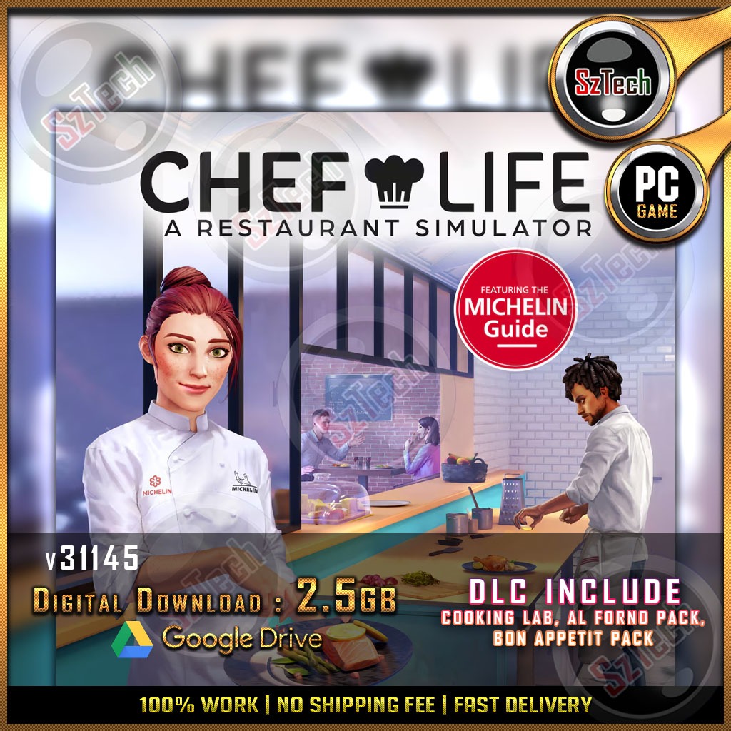 Chef Life A Restaurant Simulator [PC/Laptop GAME] 🔥 [ DIGITAL DOWNLOAD ...