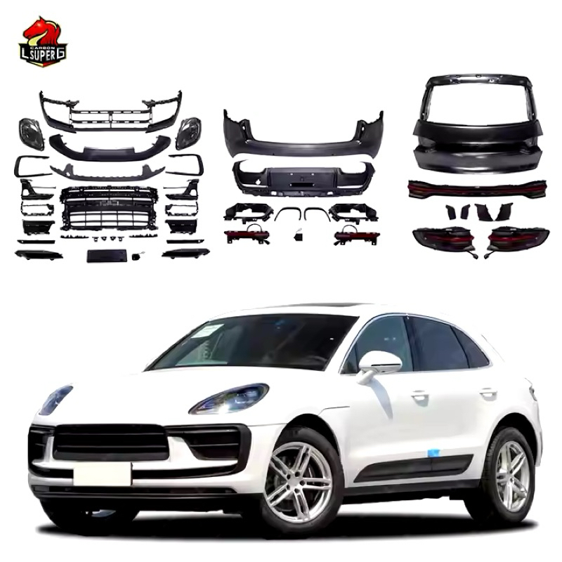 Porsche macan 95B 2014-2018 convert 2022 95B.3 facelift bodykit body ...
