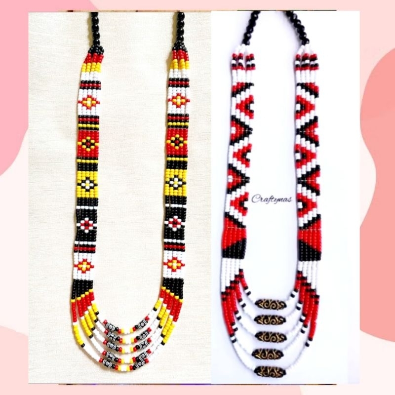 Pangiah Bidayuh Ethnic Necklace Sarawak / Rantai Tradisional Sarawak ...