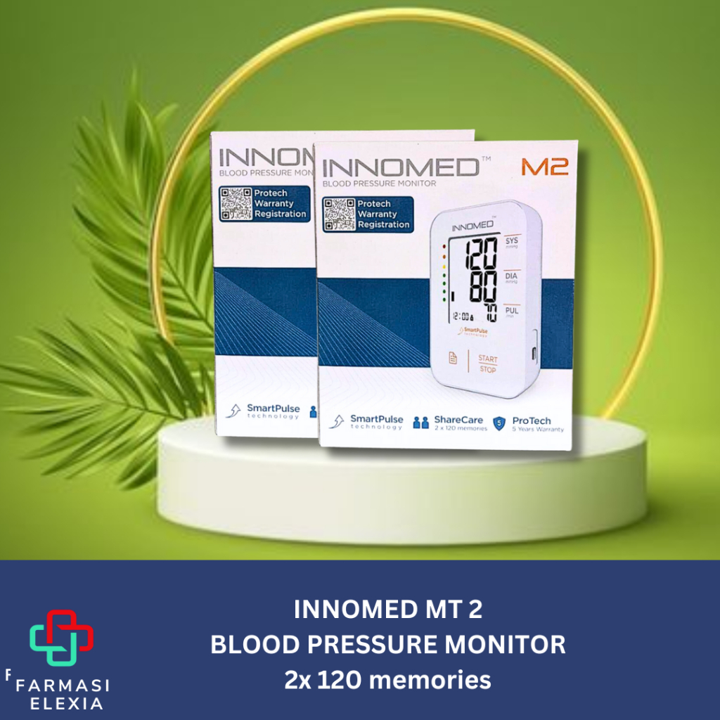 INNOMED M2 BLOOD PRESSURE MONITOR 5 YEARS WARRANTY | Shopee Malaysia