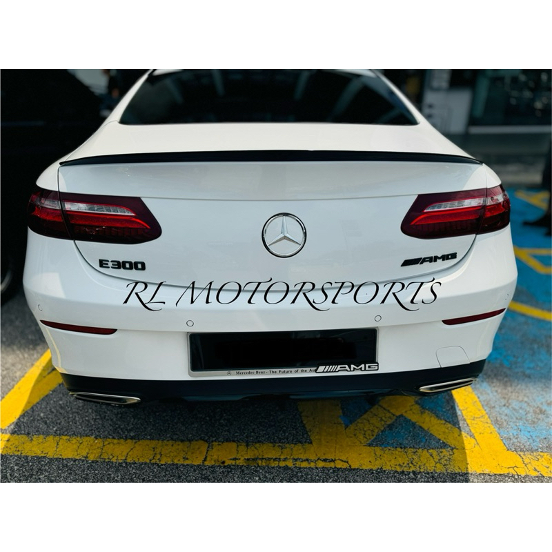 Mercedes benz C238 W238 E class AMG carbon fiber rear boot trunk ...