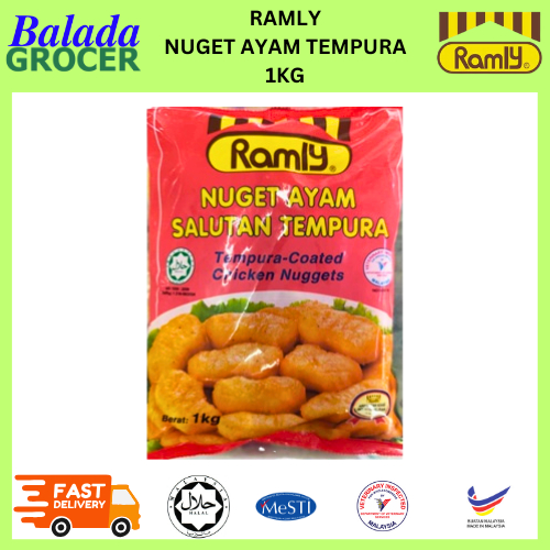 *LEMBUT DIDALAM & RANGUP DILUAR* NUGET AYAM SALUTAN TEMPURA JENAMA ...