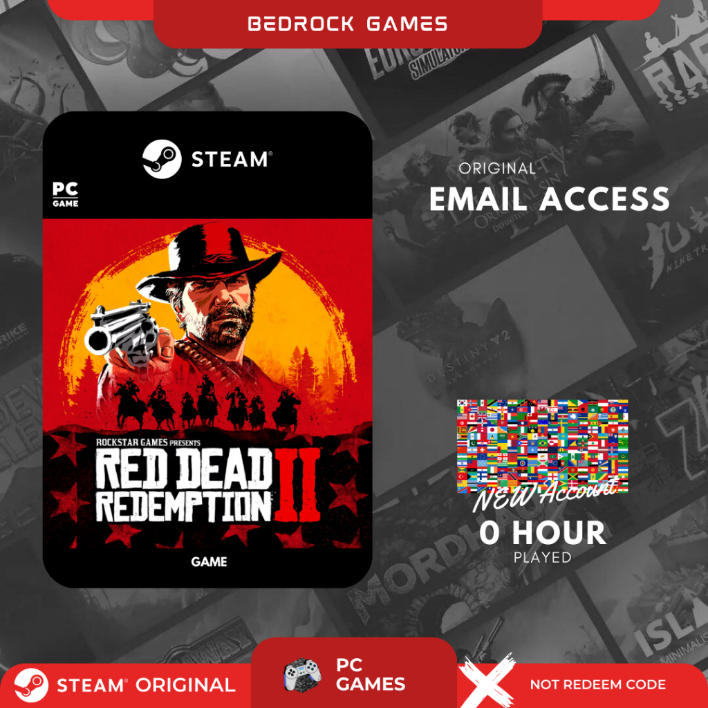 STEAM | Red Dead Redemption 2 Acc- New - PC GAME | Shopee Malaysia
