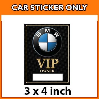 BMW VIP - Car Sticker | Shopee Malaysia