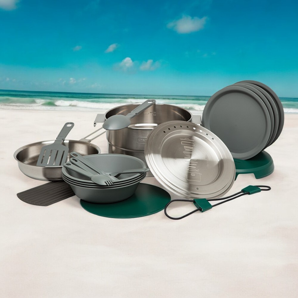 Stanley Adventure Full Kitchen Base Camp Cooking Set 21 pcs. | Shopee ...